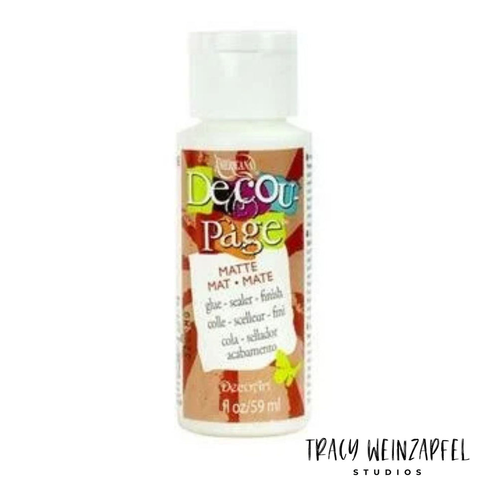 DecoArt Media Decoupage (Matte) - 4 oz. – Tracy Weinzapfel Studios, Inc.